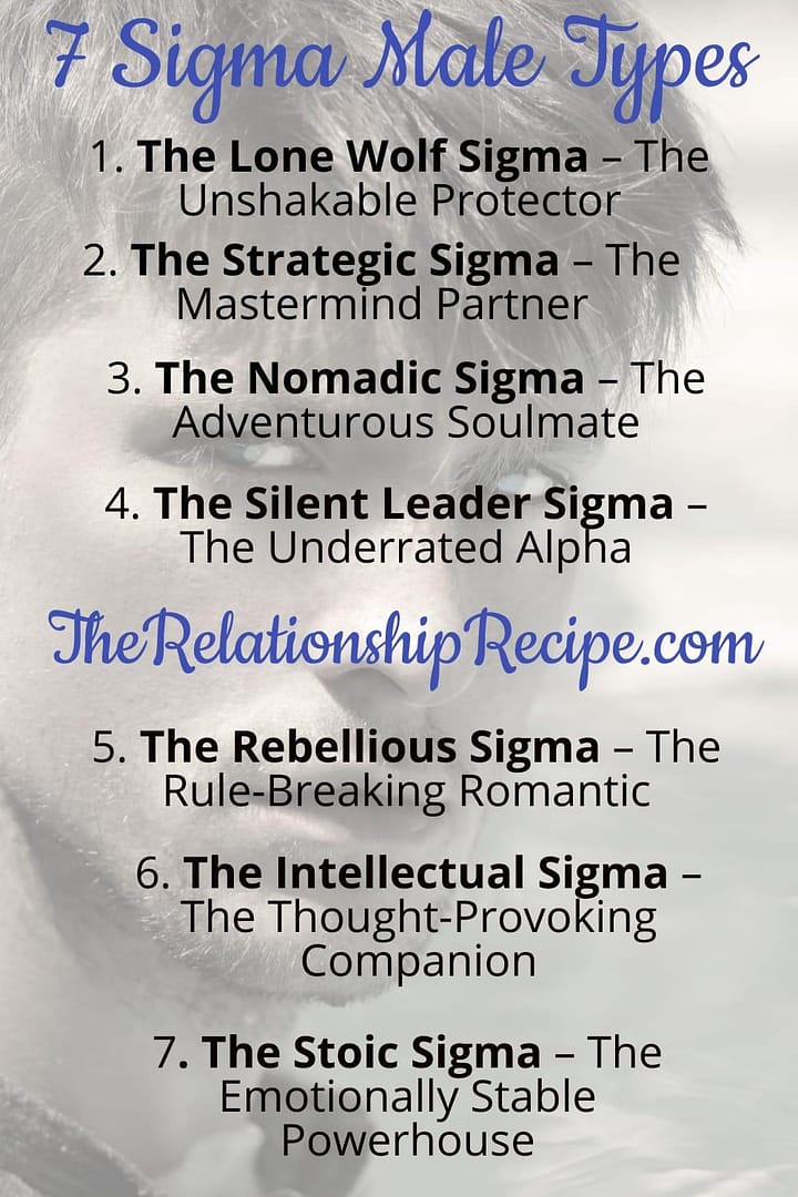 Why These 7 Sigma Male Types Are Incredible Partners